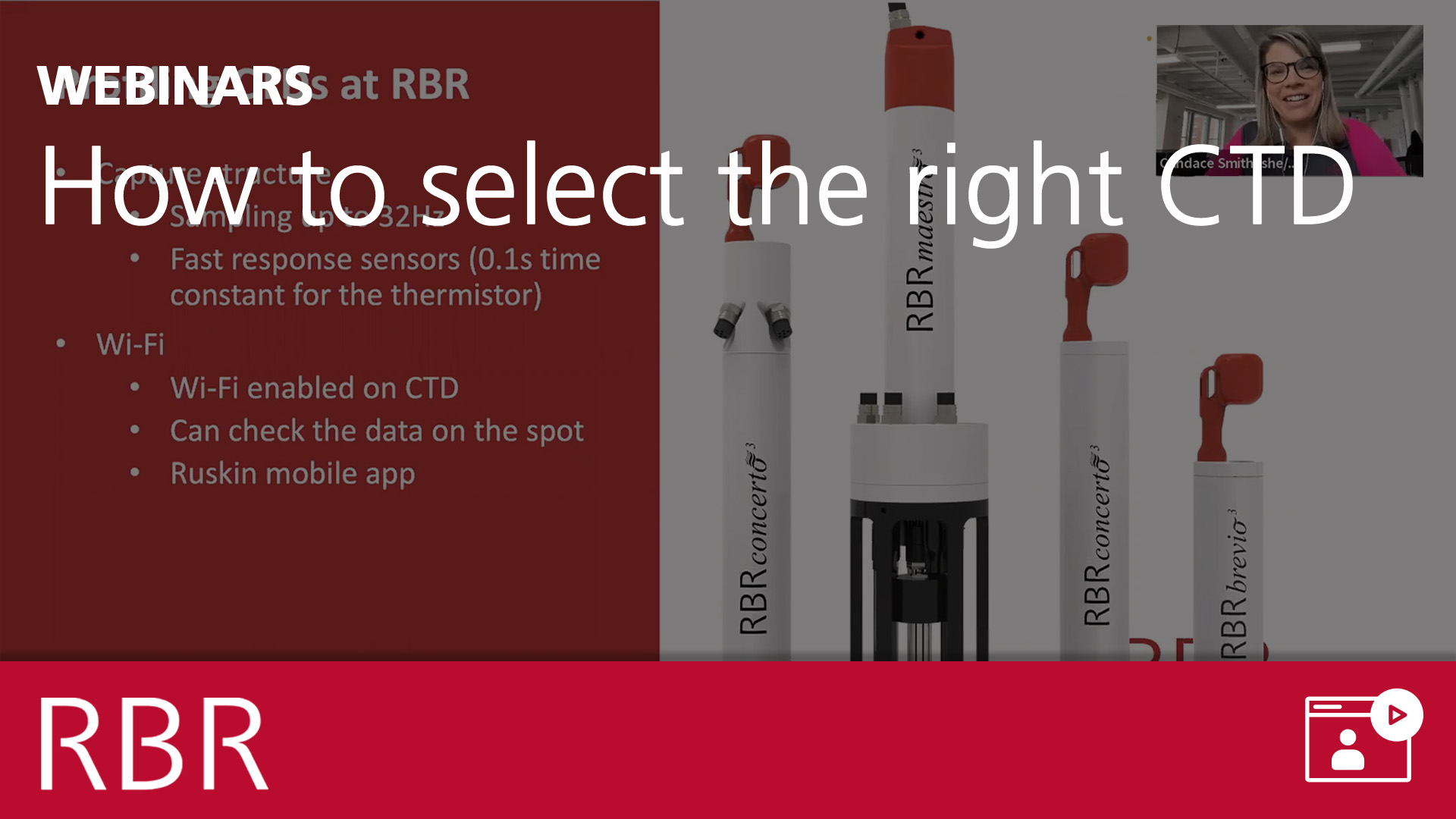 How to select the right CTD | Webinar | RBR